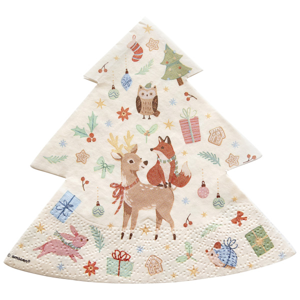 9917487
16 Napkins Winter Woodland