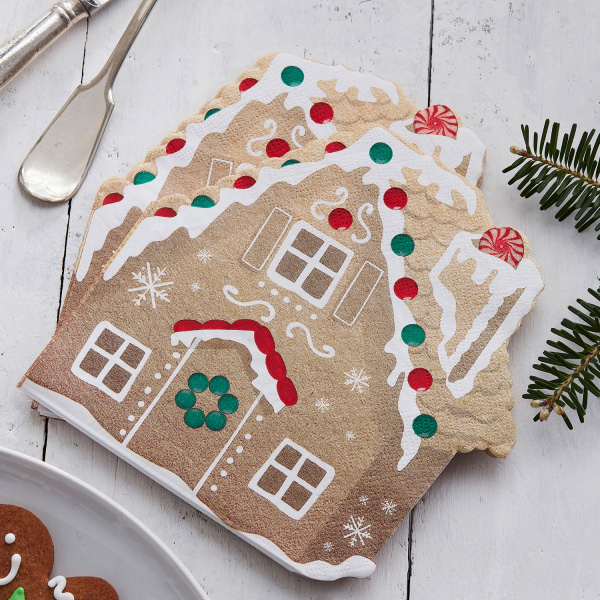 LS503
Paper Napkin Ginger Bread Design