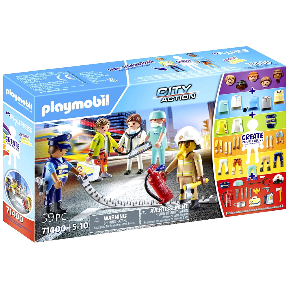 Playmobil My figures Spasilački tim