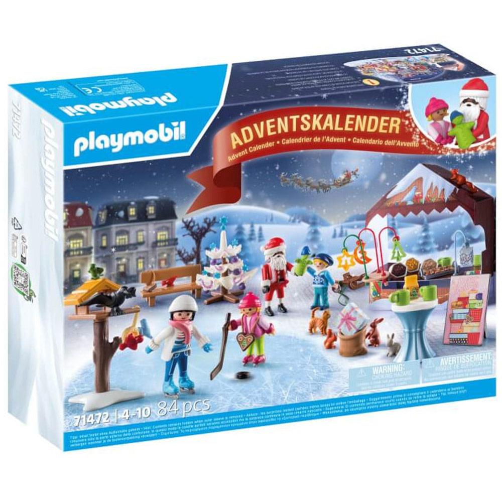 Playmobil Advent kalendar-božićna pijaca