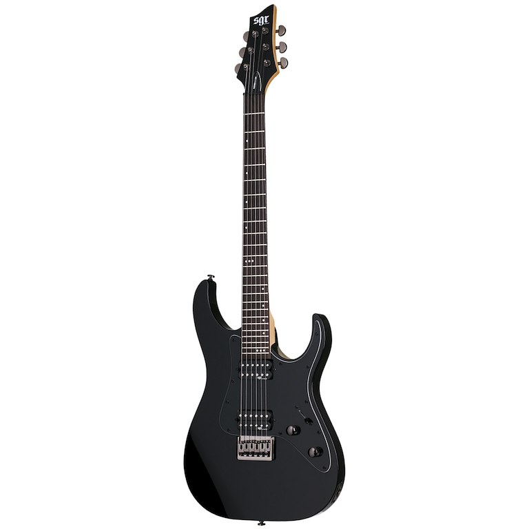 SCHECTER SGR MODEL NAME: BANSHEE-6 GLOSS BLACK