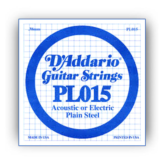 D`ADDARIO 015 KOMADNA ŽICA ZA ELEKTRIČNU I AKUSTIČNU GITARU