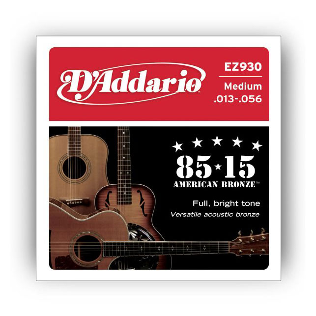 D`ADDARIO SET ŽICA ZA AKUSTIČNU GITARU 85-15 MED