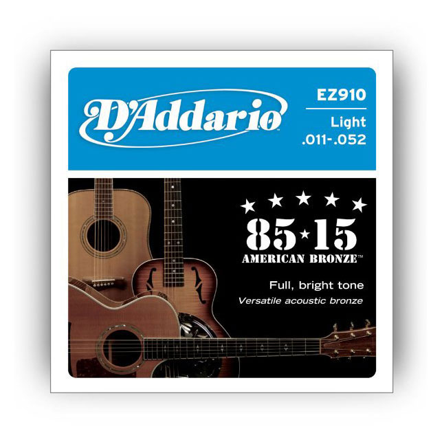 D`ADDARIO SET ŽICA ZA AKUSTIČNU GITARU 85/15 LITE