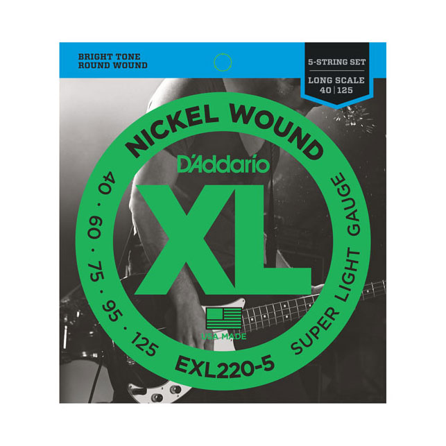 D`ADDARIO SET ŽICA ZA BASS XL BASS 5 SUP/SFT LONG