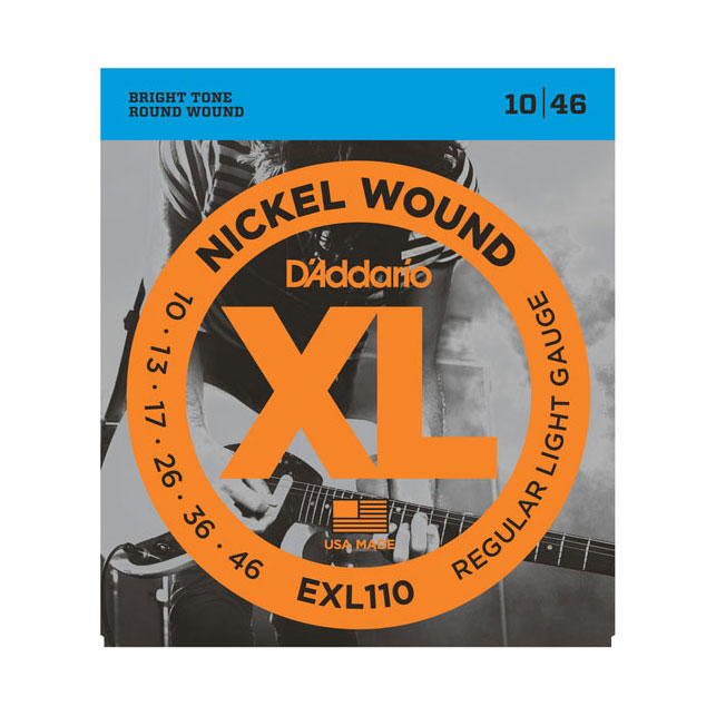 D`ADDARIO SET ŽICA A ELEKTRIČNU GITARU XL 010 REGULAR LITE