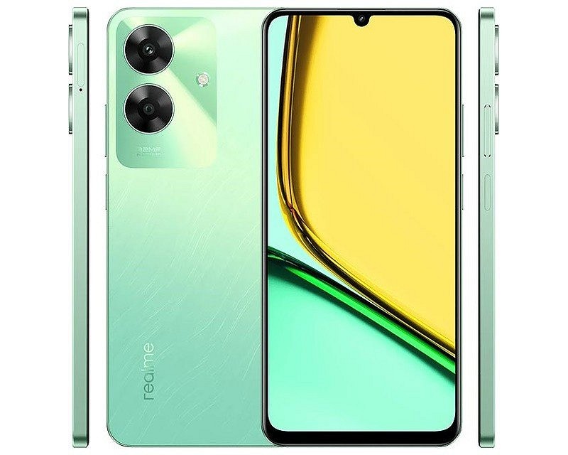 REALME MOBILNI TELEFON C61 RMX3939 DARK GREEN 6/256GB