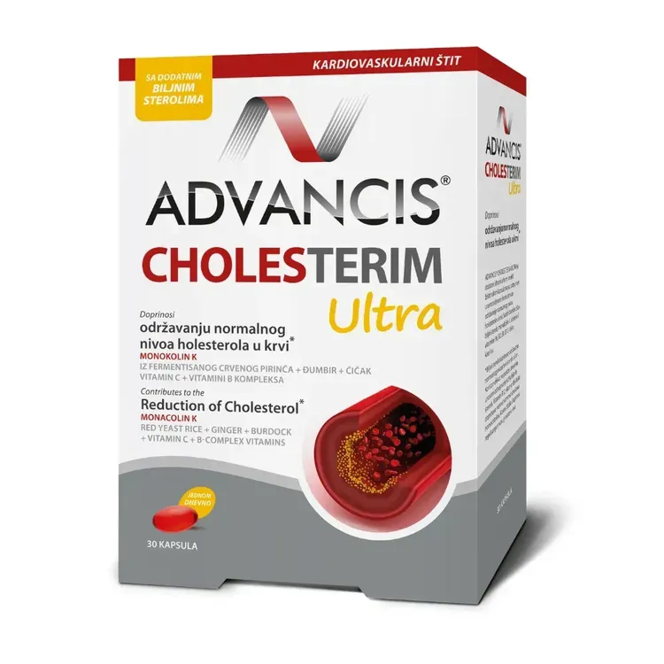 ADVANCIS CHOLESTERIM Ultra 30 kapsula