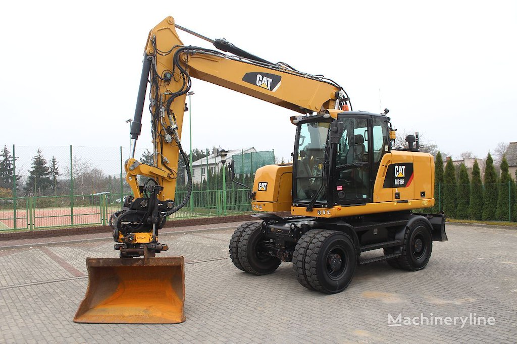 Caterpillar M 316F ROTOTILT ENGCON SZCZYPCE SUPER STAN bager točkaš