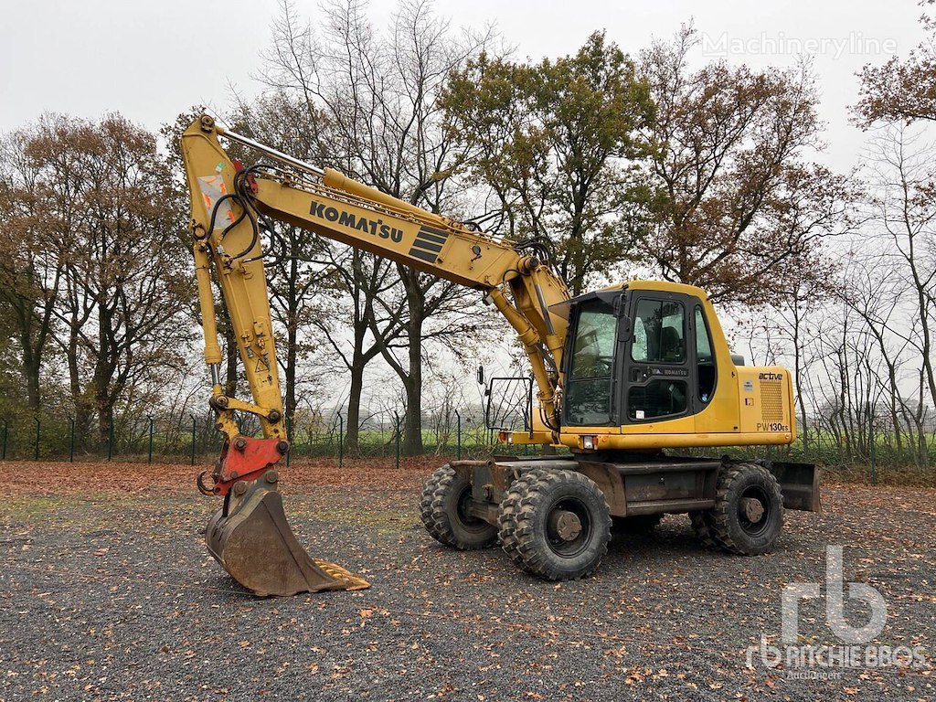 Prodaje se Komatsu PW130 bager točkaš na aukciji