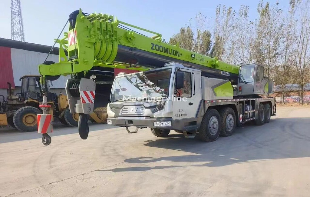 XCMG ZTC500V na šasiji Zoomlion Zoomlion ZTC500V ZT500 ZTC50V ZTC250 50 tons 50tons crane pokretna dizalica