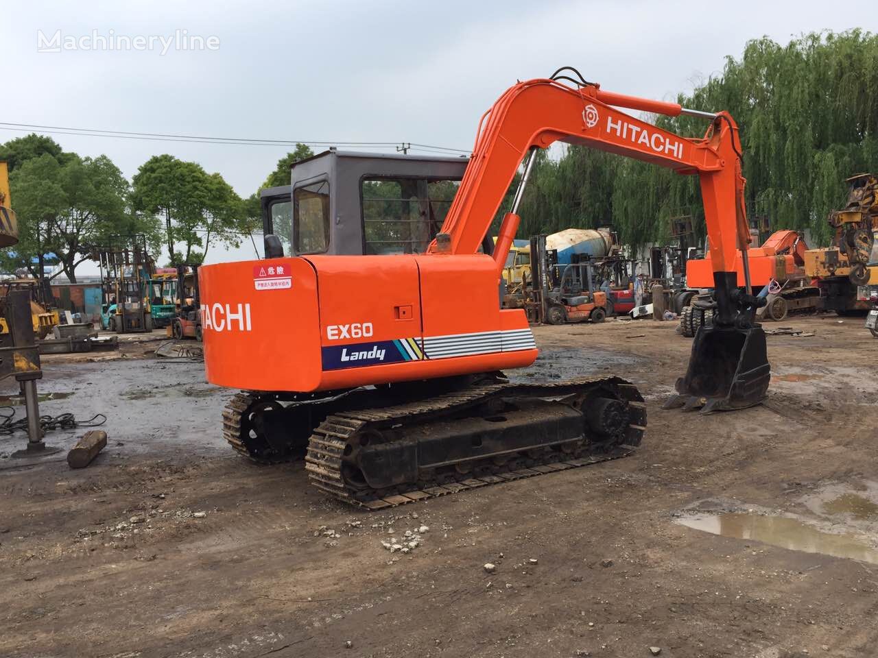 Hitachi EX60 mini bager