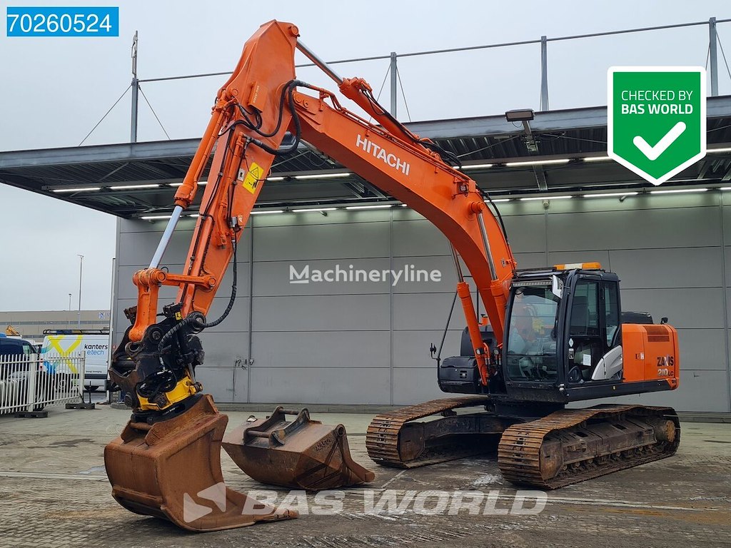 Hitachi ZX210 LC -5 2X BUCKETS + ROTO TILT bager guseničar