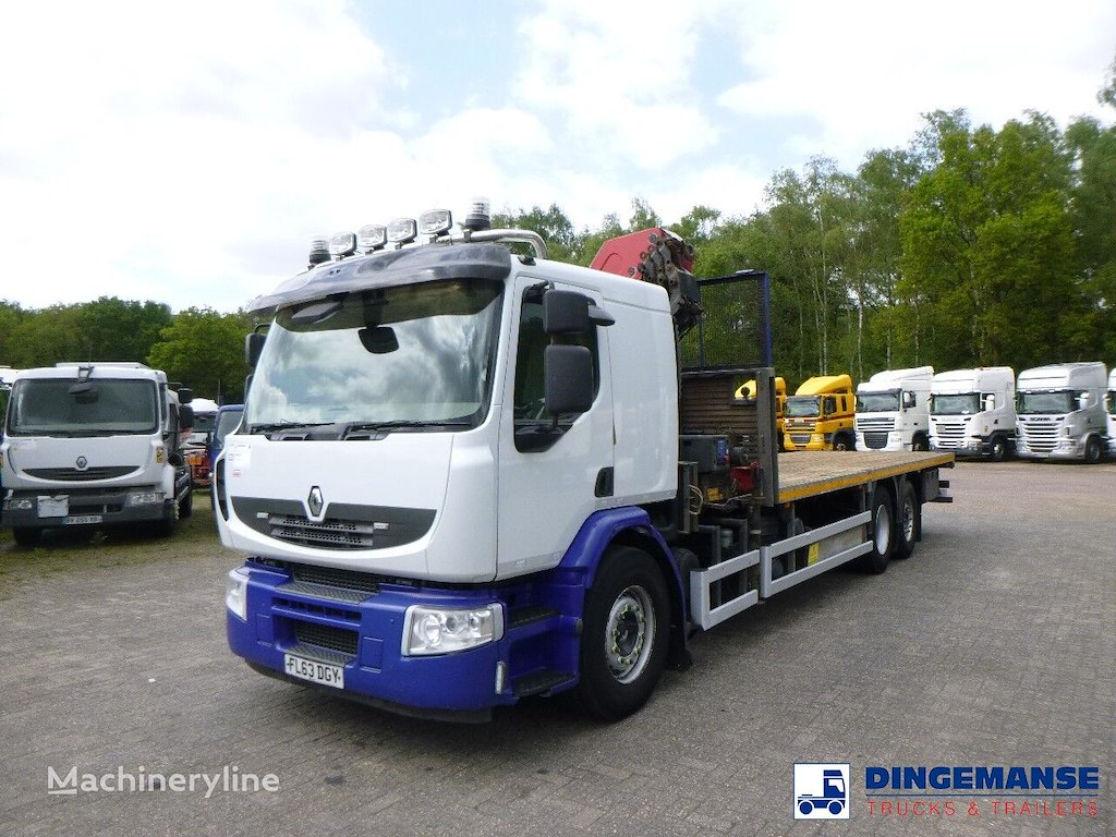 Renault Premium 380 dxi 6x2 RHD + HMF 2620-K4 pokretna dizalica