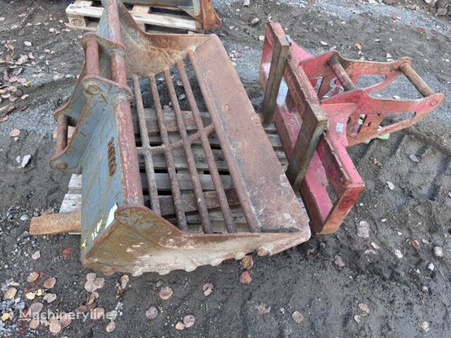 Prodaje se Lattice bucket and pallet forks for excavator (S-45 Bracket) sejalnu kašiku na aukciji