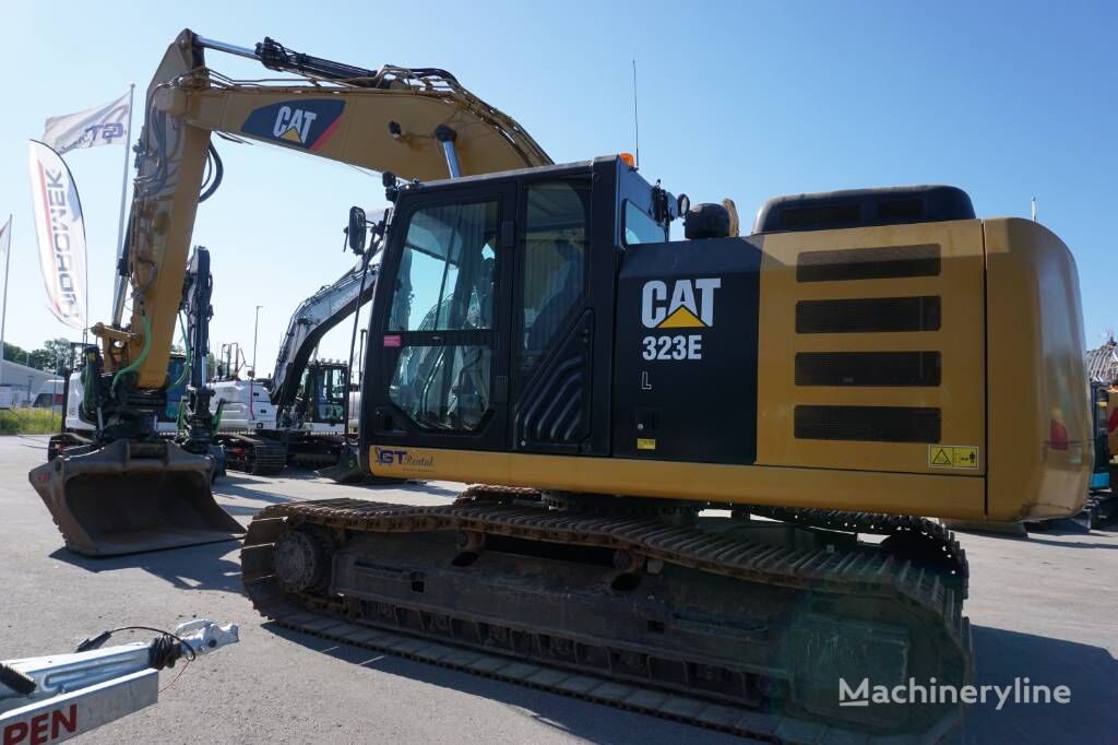 Caterpillar CAT 323EL *Uthyres* bager guseničar