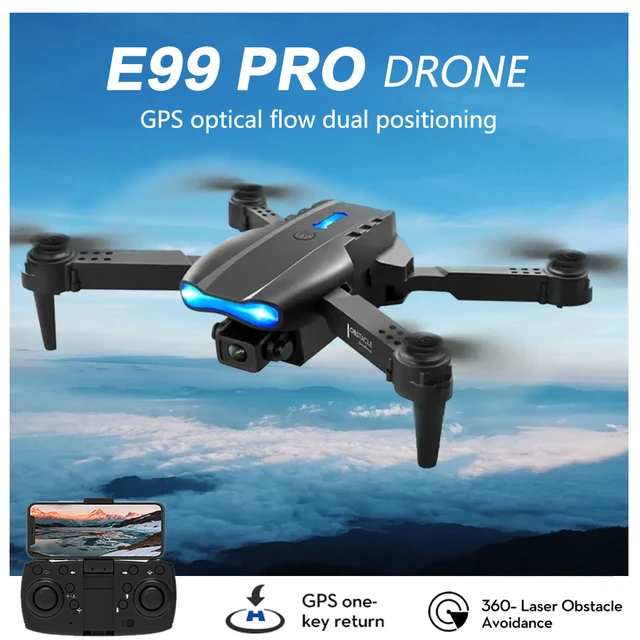 Dron E99 4K sa dve baterije