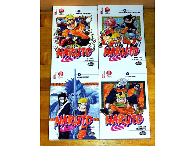 NARUTO 1-4