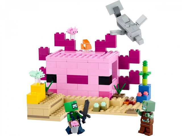 LEGO Minecraft -  21247 The Axolotl House