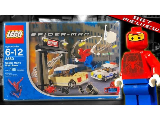 LEGO Super Heroes - 4850 Spider-Man`s first chase