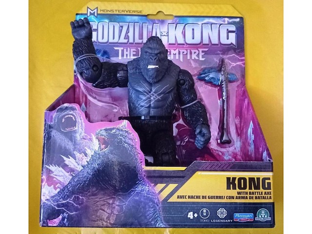 King Kong 15 cm with Battle Axe Monsterverse