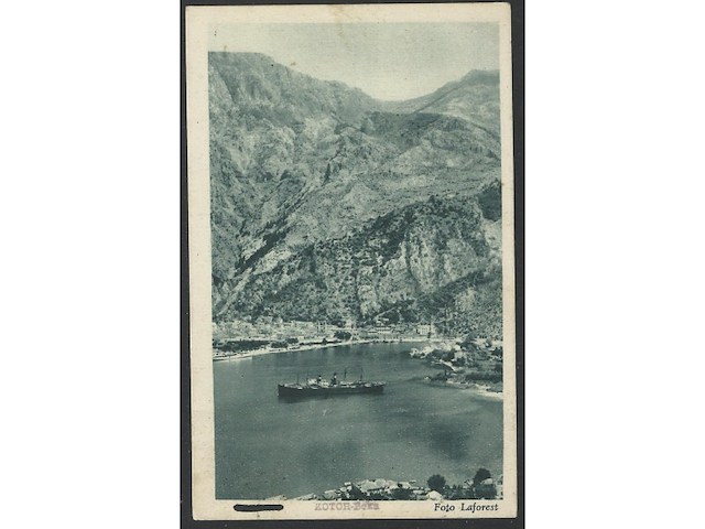 crna gora - kotor  - brod