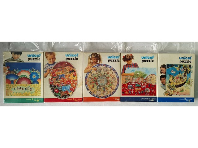 Unicef puzzle, Jugoslavija