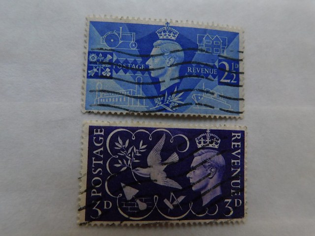 UK POSTAGE 1946 KOMPLET SERIJA