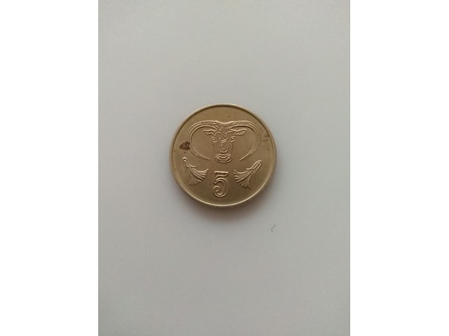 5 centi Kipar,  1998.