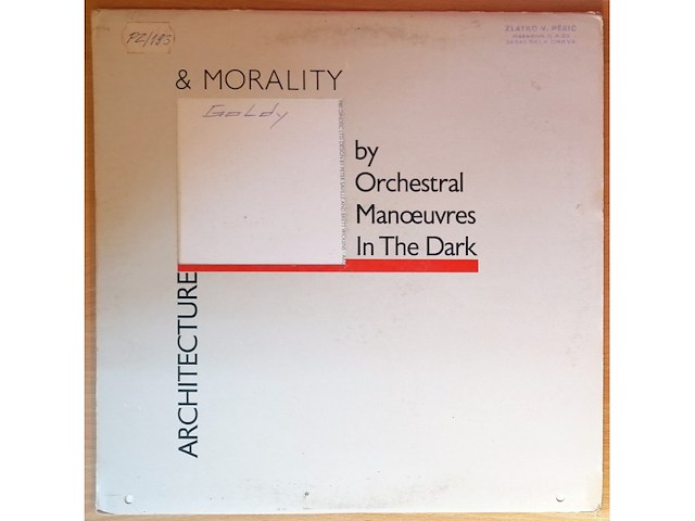 LP OMD - Architecture &;;; Morality (1982) NM/VG+, odlična