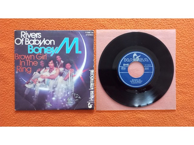 BONEY M. - Rivers Of Babylon (singl) Made in Bulgaria