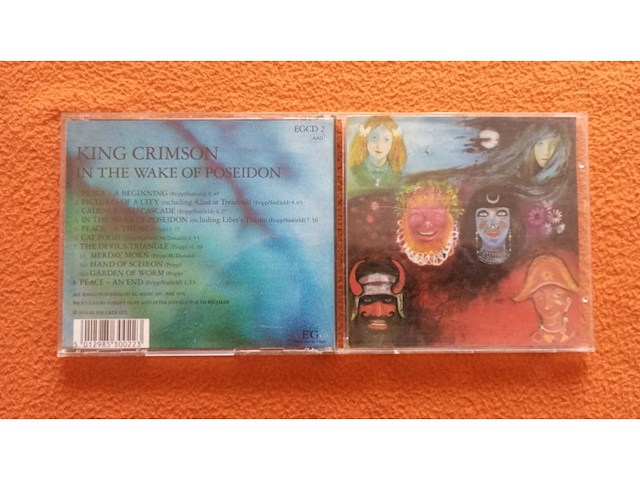 KING CRIMSON - In The Wake Of Poseidon (CD) Made in UK