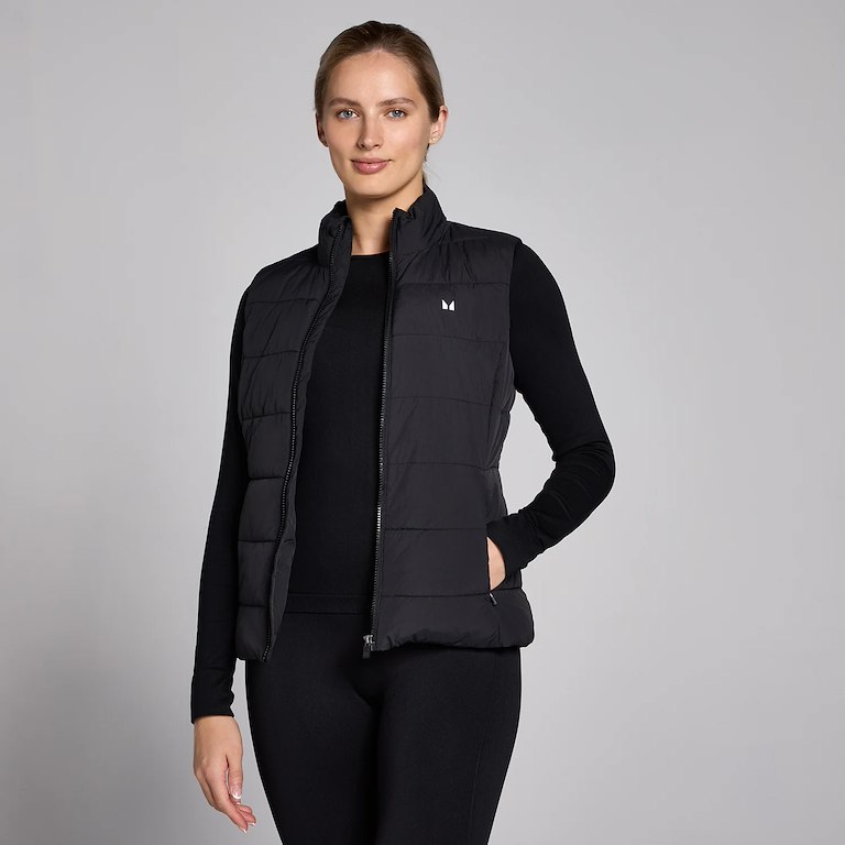 MP Women's Lightweight Puffer Gilet − ženski prsluk − crni