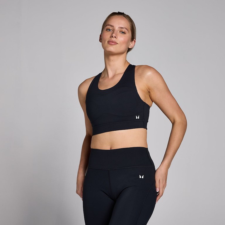 MP Women's Power High Support Bra - ženski grudnjak - crni