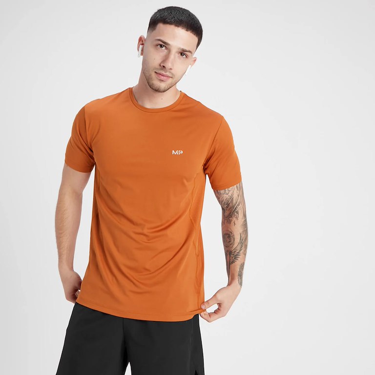 MP Men's Velocity Short Sleeve T-Shirt - muška majica sa kratkim rukavima - tamnonarandžasta