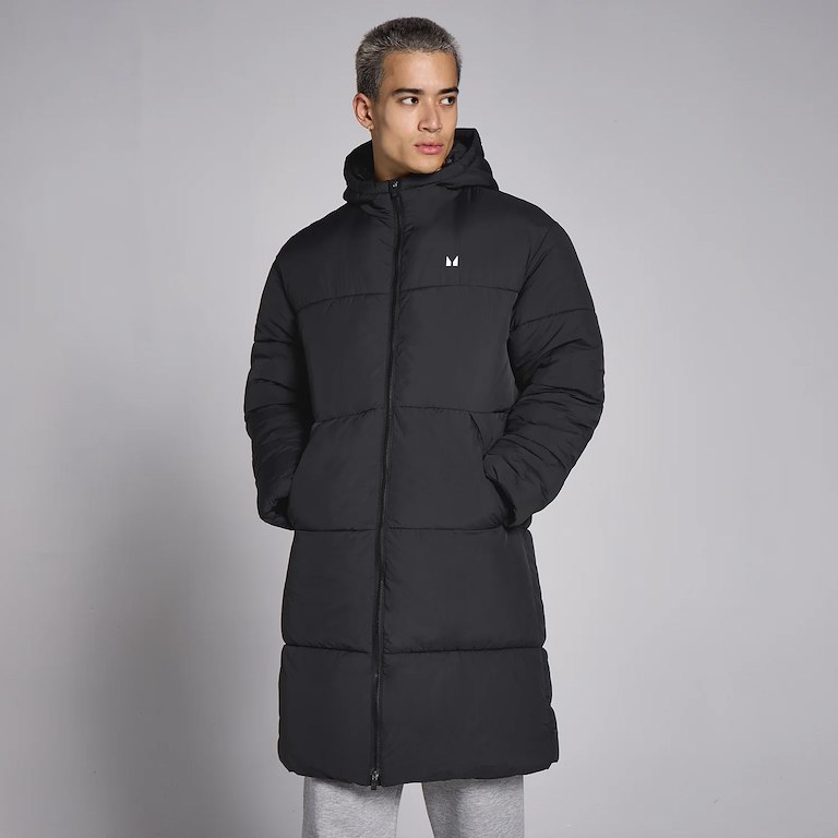 MP Men's Long Puffer Jacket - muška jakna - crna