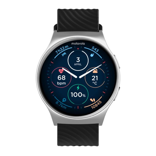 MOTOROLA Pametni sat Moto Watch 120, srebrna