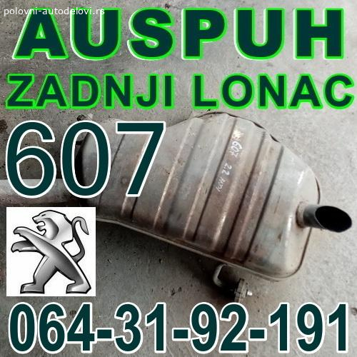 AUSPUH ZADNJI LONAC PEŽO 607 PEUGEOT