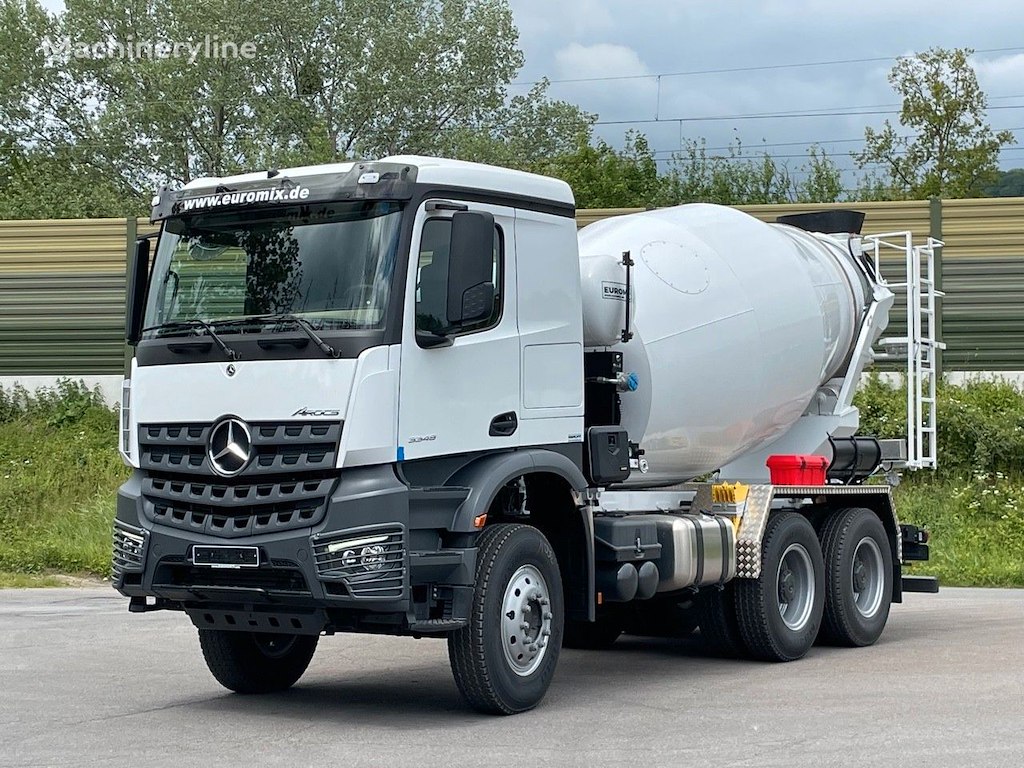 Novi Mercedes-Benz 3348 6X4 Arcos 5 EuromixMTP EM 9 R kamion s mešalicom za beton