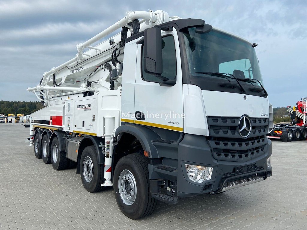 Nova Betonstar H51.20 na šasiji Mercedes-Benz AROCS 4451 pumpa za beton