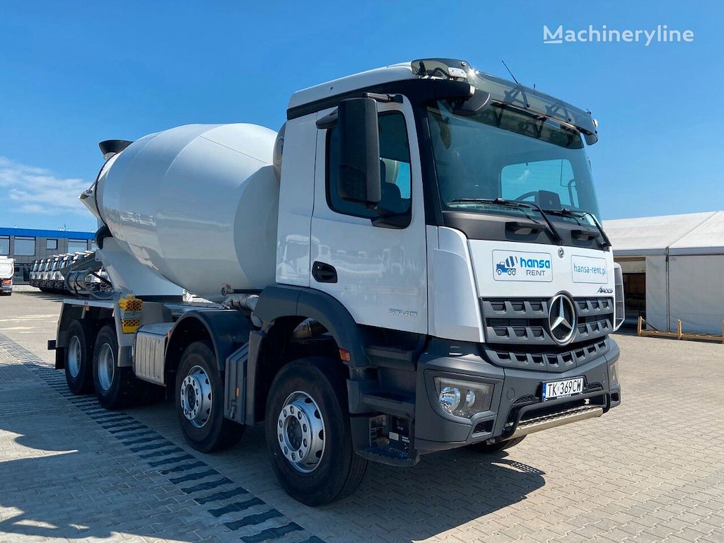 FML na šasiji Mercedes-Benz Actros 3740 kamion s mešalicom za beton