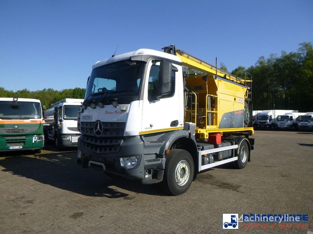 Mercedes-Benz Arocs 1833 4x2 Euro 6 RHD road patcher / bitumen spreader prskalica bitu-emulzije