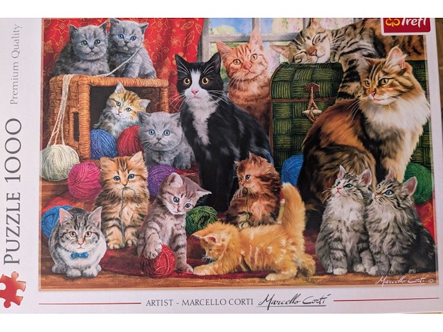 PUZZLE - CATS 1000 delova