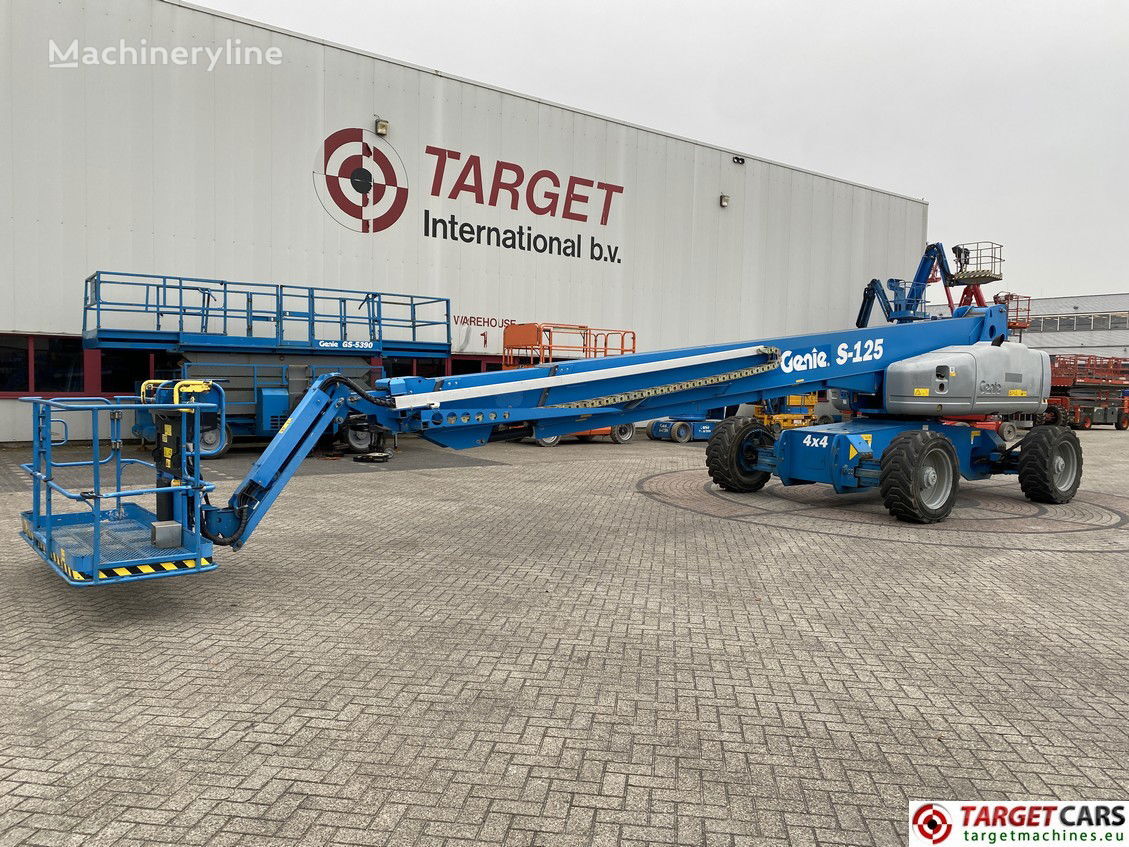 Genie S125 TELESCOPIC S-125 4x4x4 BOOM WORK LIFT W/JIB DIESEL 4010CM 2 teleskopska dizalica