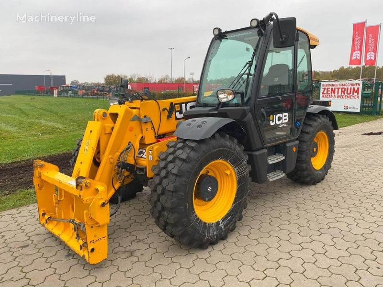 JCB 541-70 AGRI-SUPER MIT DRUCKLUFT teleskopski prednji utovarivač