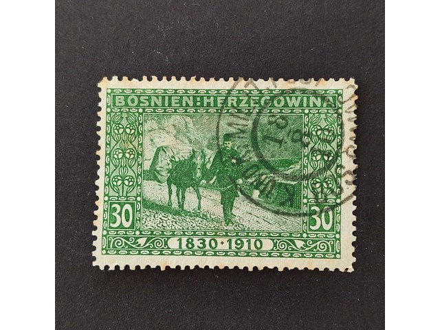 1910 Okupacija Bosne 30 heller