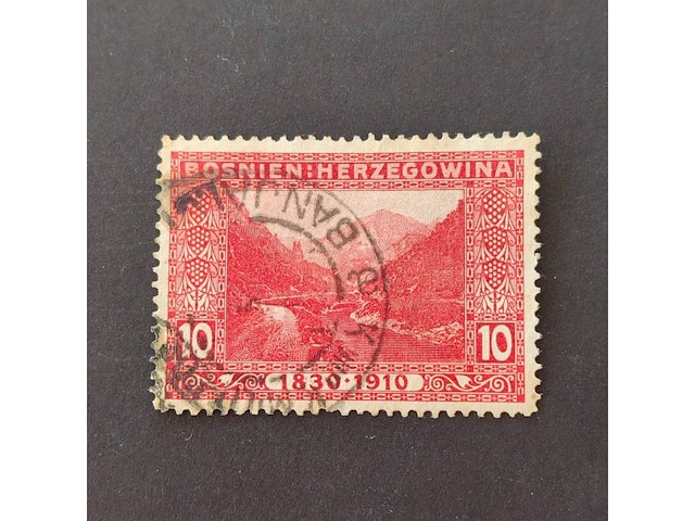 1910 Okupacija Bosne 10 heller