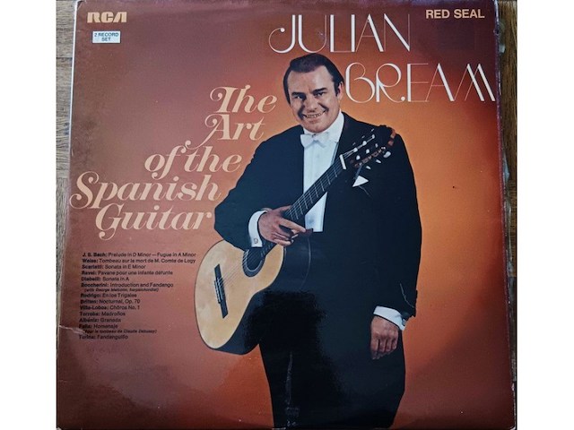 Julian Bream-The Art Of The Spanish Guitar UK 2LP(1970)