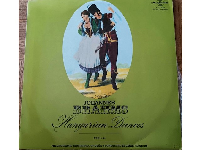 Johannes Brahms-Hungarian Dances Made in Hungary LP