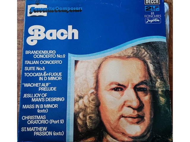 Bach-Favourite Composers 2LP (1979)